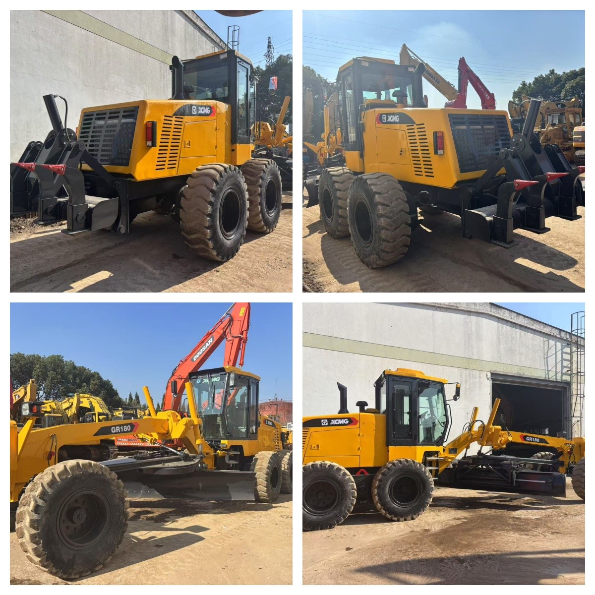 Digunakan Motor Grader XCMG GR180 Road Maintainer